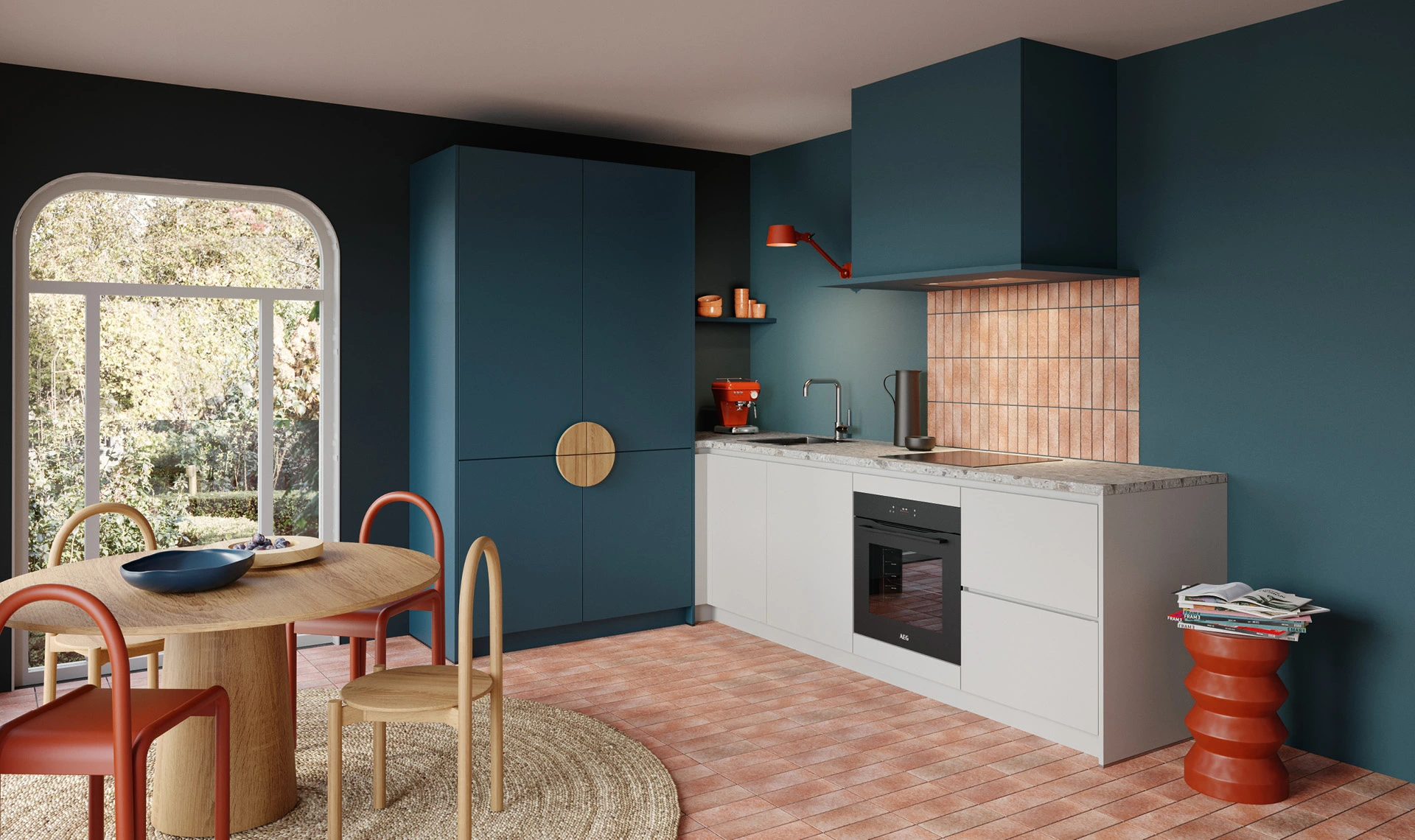 Mira Kiezelgrijs Savino Diepblauw Keuken | Duurzaam en Modern ...